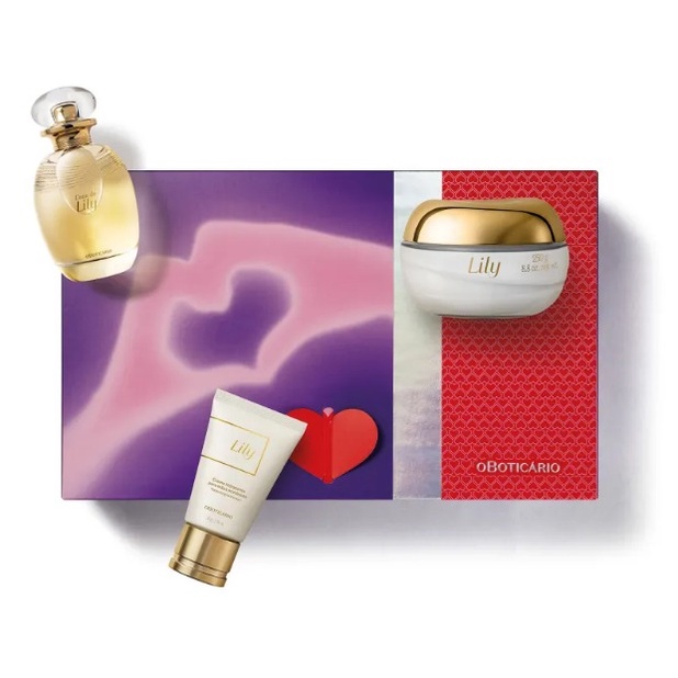 Kit Presente Lily (3 itens) | Shopee Brasil