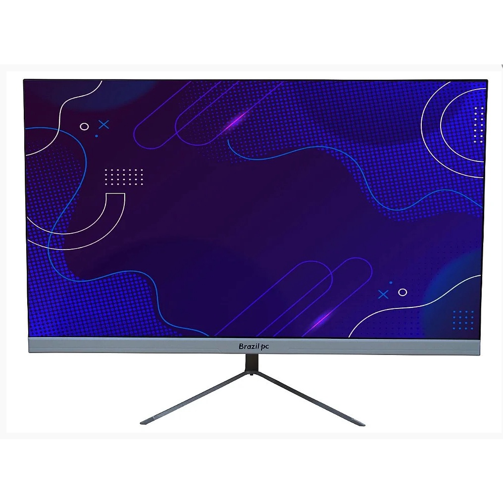 Monitor Led 23.8 M24wxn Curvo R3000 Framless Branco Widescreen | Shopee ...
