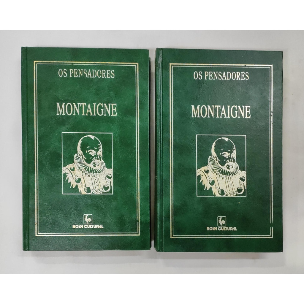 Os Pensadores - Montaigne - Vol. 1 e 2 | Shopee Brasil