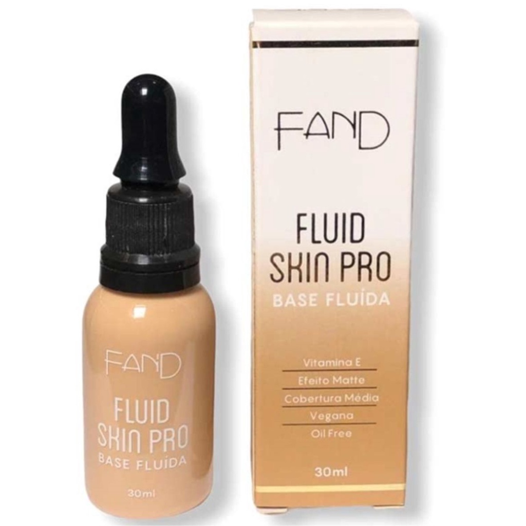 Base Fluid Skin Pro Fand | Shopee Brasil