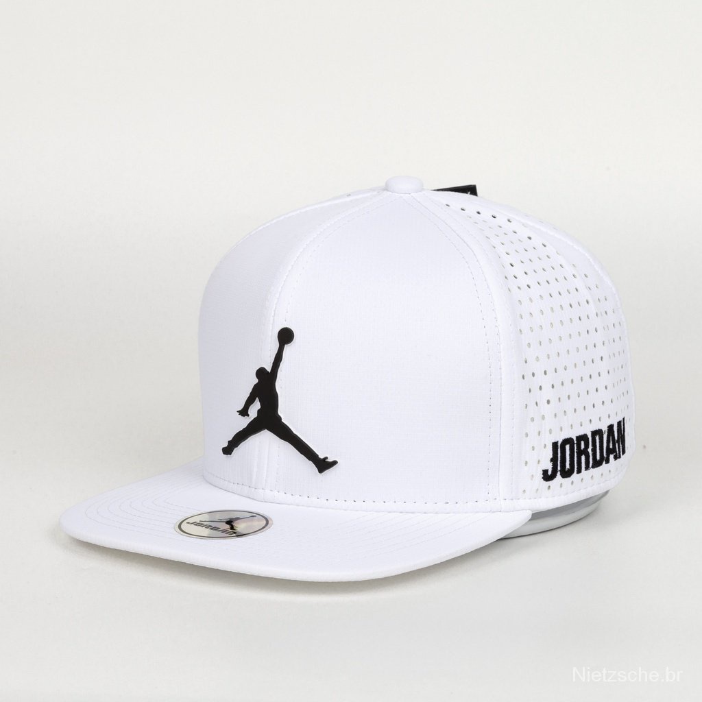 Estilo retro Michael Jordan AJ Originals hip-hop fonte boné de beisebol ...