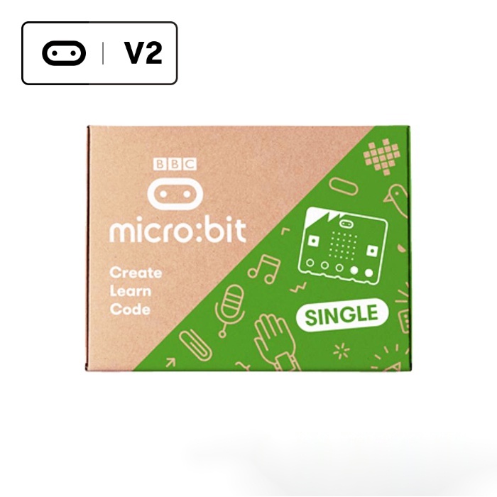 Microbit/micro: bit v2.2plate-RBT (versão mais recente) | Shopee Brasil