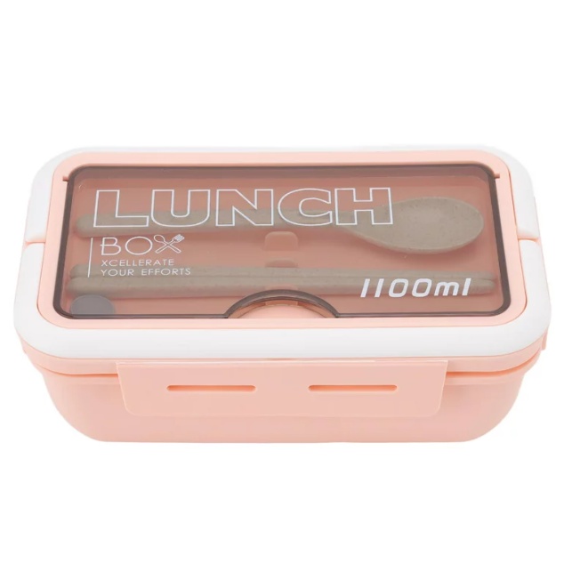 Pote Marmita Ecologica Fitness Lunch Box 1100Ml Cor Aleatória | Shopee ...