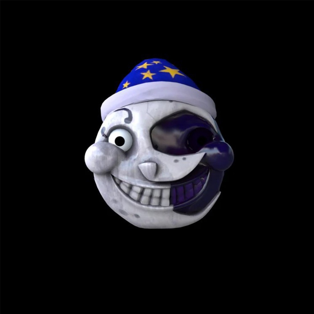 JXHJHBW Jogo FNAF Sundrop Moondrop Máscara Cosplay Traje De Látex ...