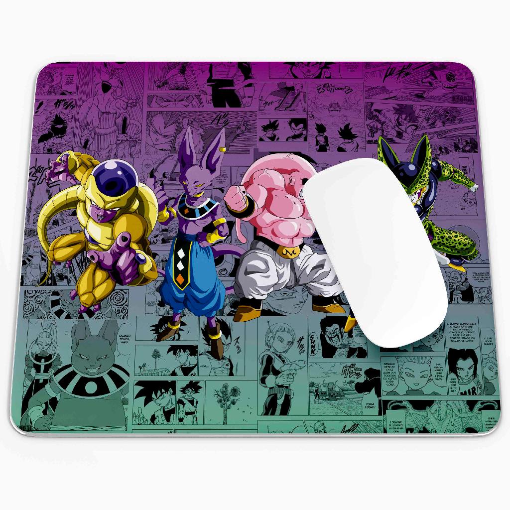 Mouse Pad Dragon Ball Super 7 Freeza Bills Majin Boo Cell | Shopee Brasil