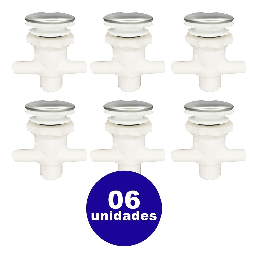 Kit 6 Dispositivo Mini Jato Banheira Hidromassagem Spa Ofurô | Shopee ...