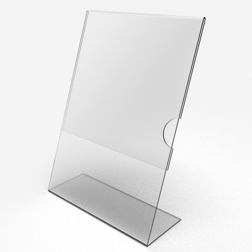 DISPLAY ACRILICO EM L A4 VERTICAL | Shopee Brasil