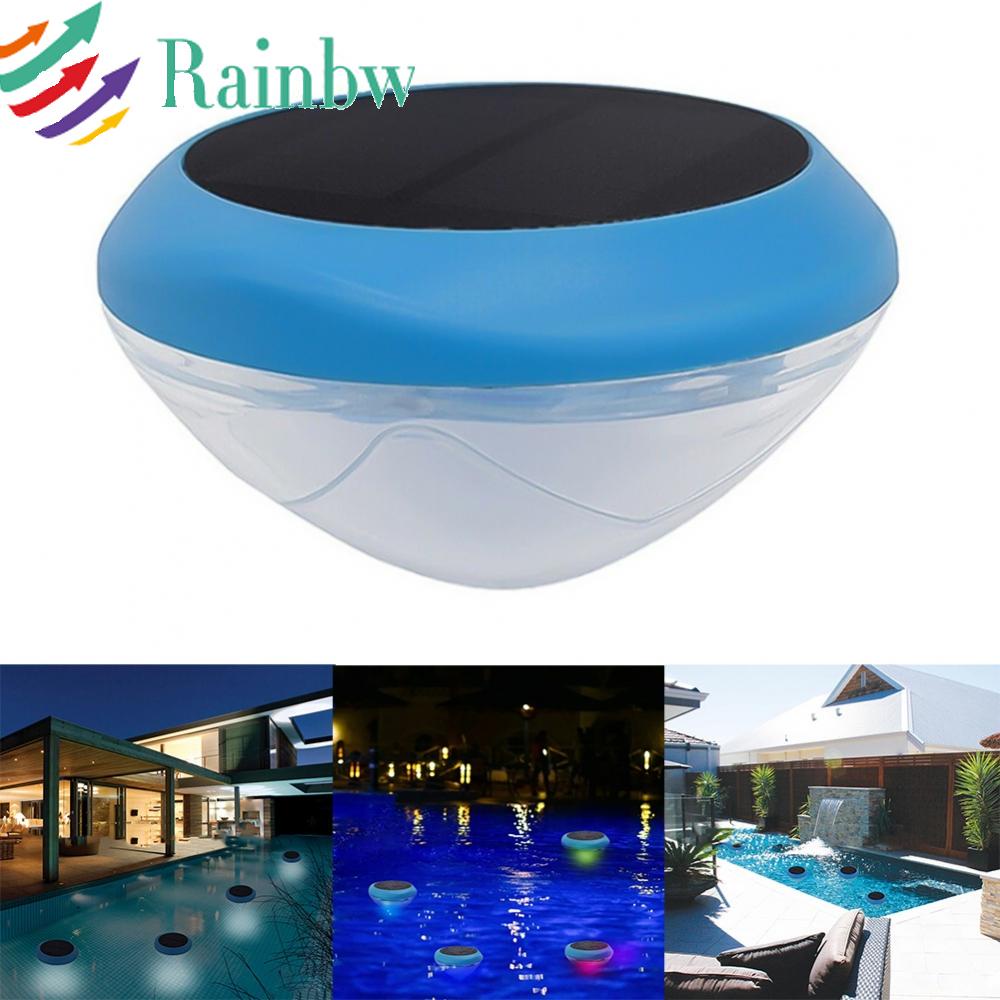 Luz Solar Flutuante De Piscina RGB LED Adicionando Diversão E Cor A ...