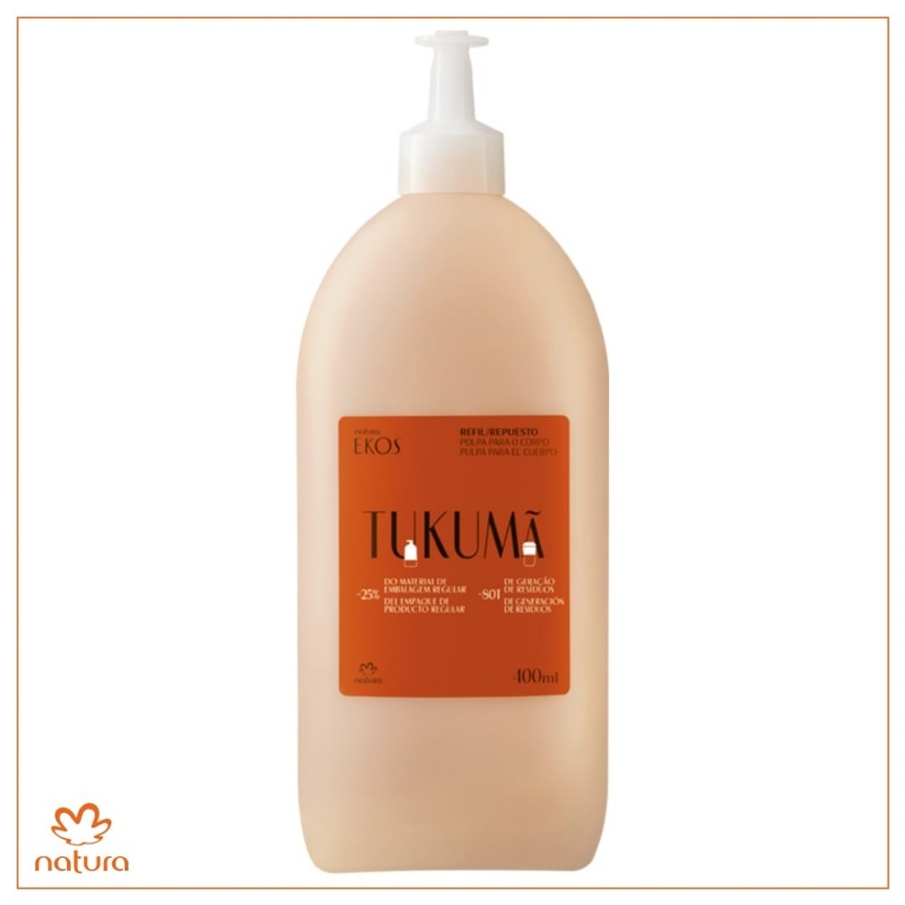 RF Polpa Desodorante Hidr Corporal 400ml - Ekos Tukuma | Shopee Brasil