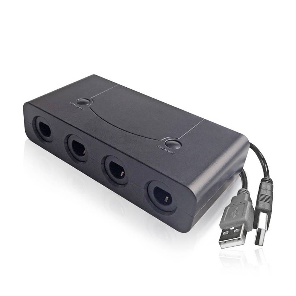 4 Portas Player Para Game Cube Controller Adapter Wii-U switch NS Ou PC ...