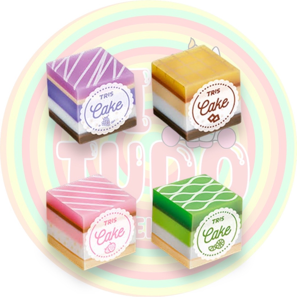 Borracha Tris Cake (Tris) | Shopee Brasil