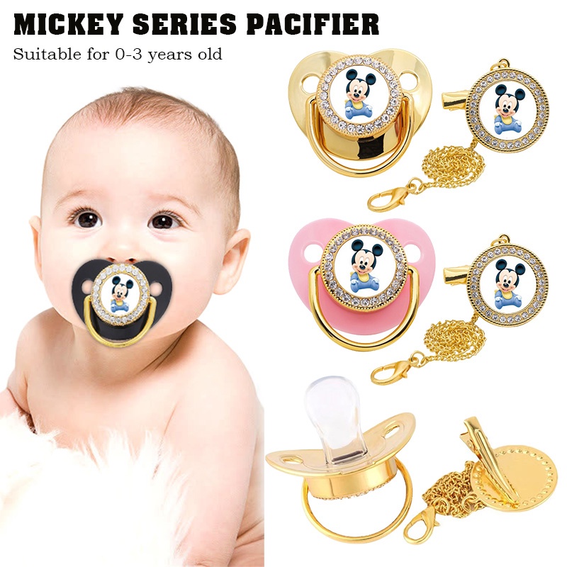 Desenho animado Baby Fashion Pattern Pacifier /Mickey Minnie /Winnie ...