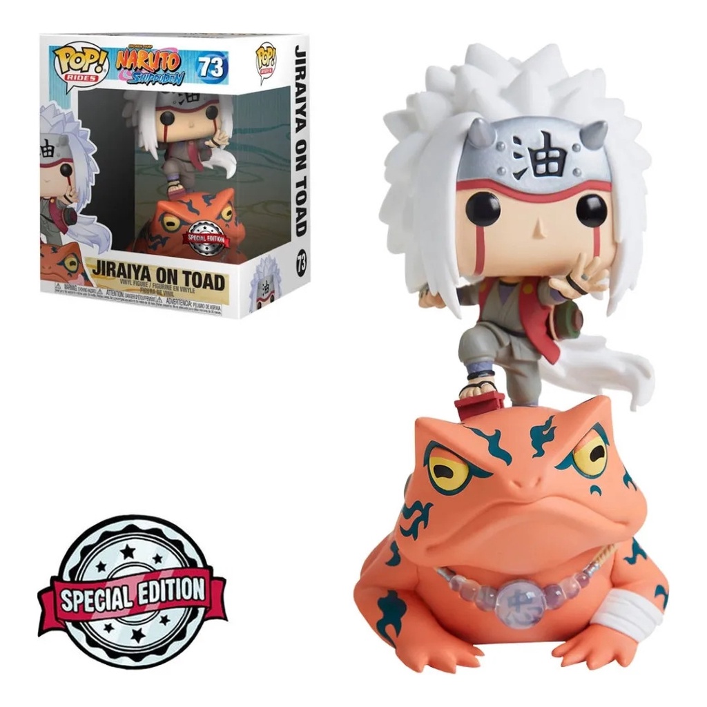 Funko Pop Rides Naruto Shippuden Jiraiya On Toad 73 Com Sapo | Shopee ...