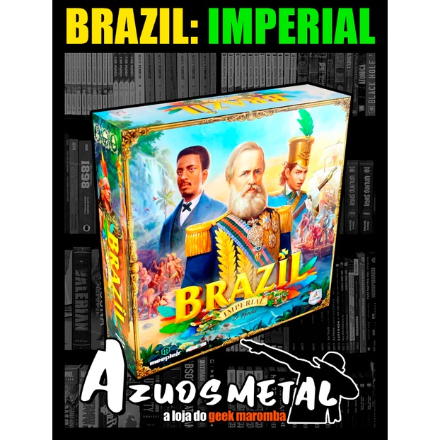 Brazil: Imperial - Jogo de Tabuleiro [Board Game: Meeple BR] | Shopee ...