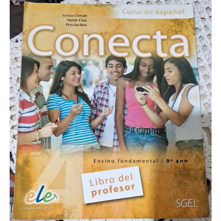 Curso De Español Conecta 4 - 9º Ano Libro Del Professor (c/cd) | Shopee ...