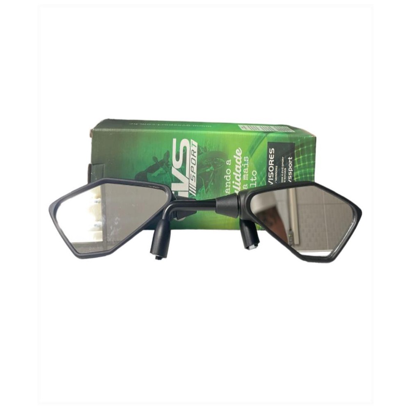 Retrovisor Gvs Kawasaki Z400 Rebaixado 90 Graus Rosca Yamaha | Shopee ...