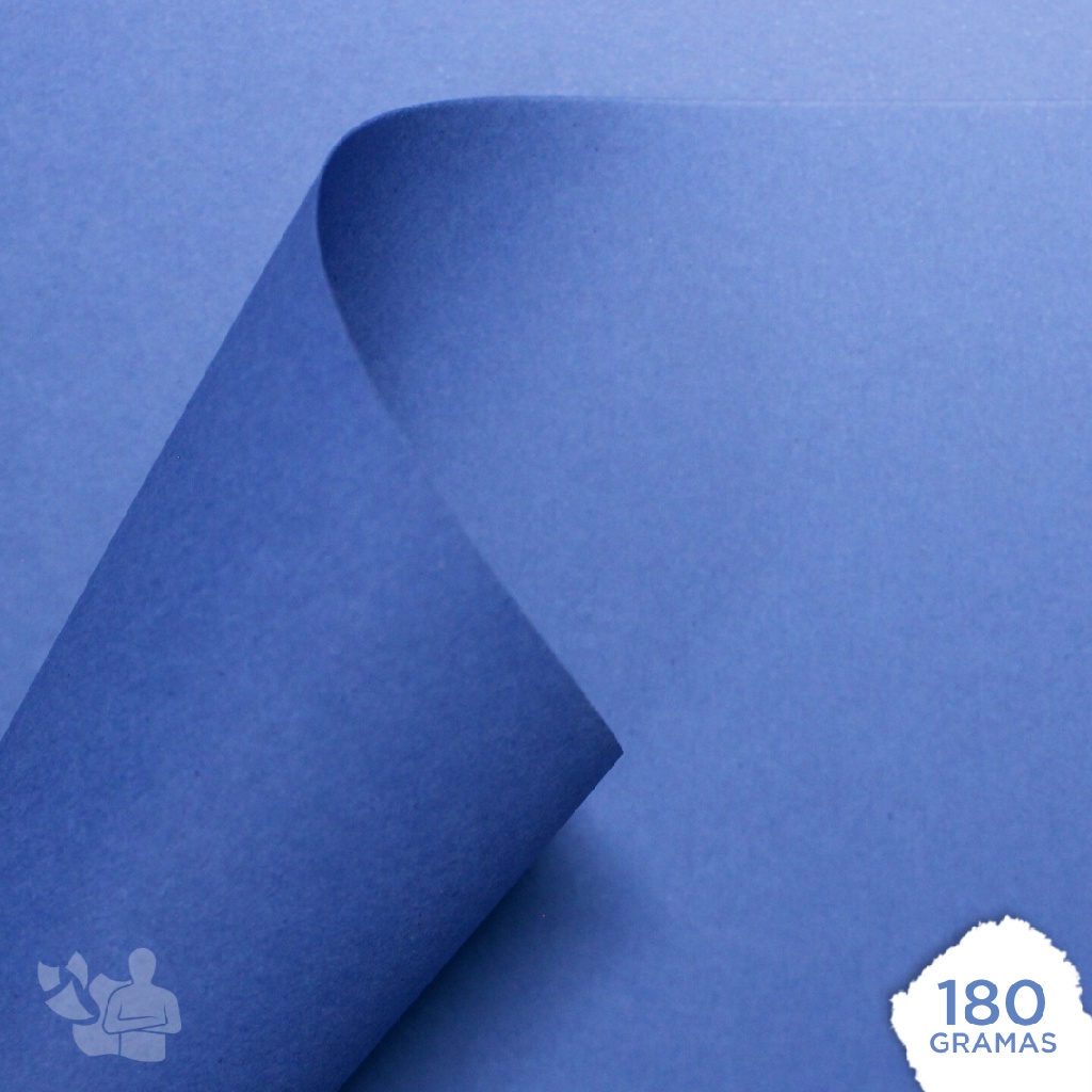 Papel Color Plus 180g A4 Toronto (azul escuro) 50 Folhas | Shopee Brasil