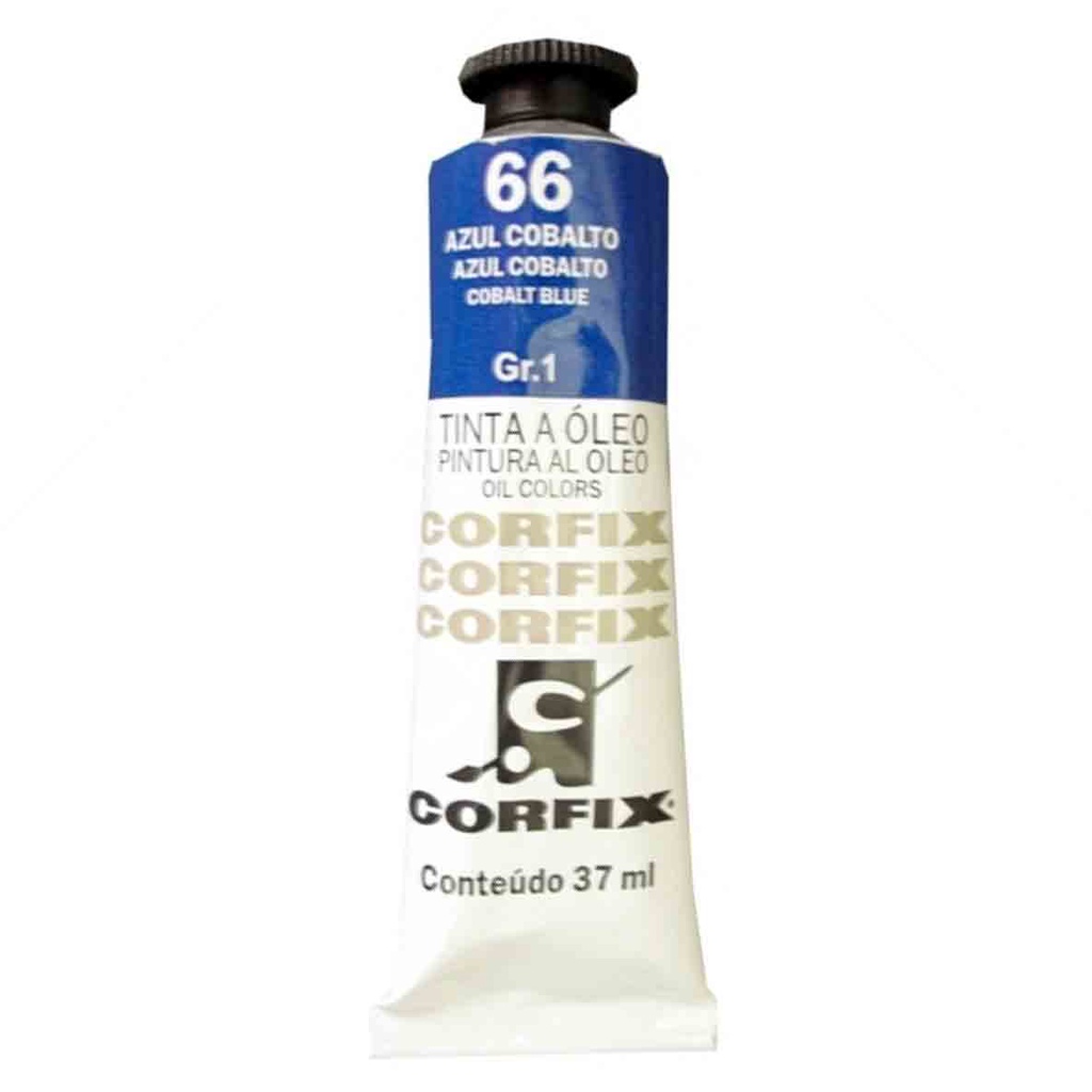 Tinta Oleo Corfix G1 66 Azul Cobalto 37ml | Shopee Brasil