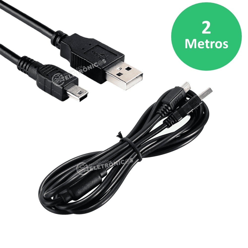 Cabo Usb V3 2mts Blindado Com Filtro Alta Velocidade KP5059 | Shopee Brasil
