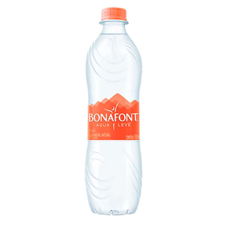 Água mineral Bonafont sem gás 500ml Danone | Shopee Brasil