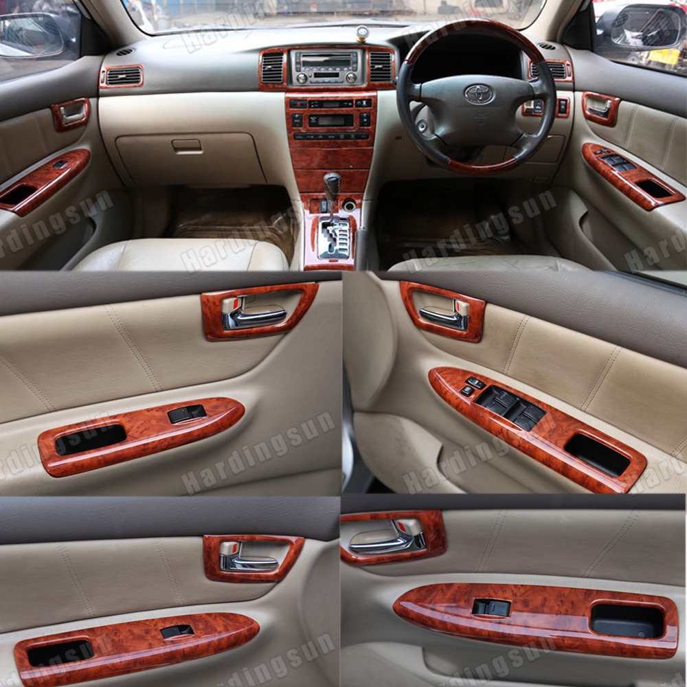 Para Toyota Corolla ALTIS 2001-2007 Protetores trim Car Decoration ...