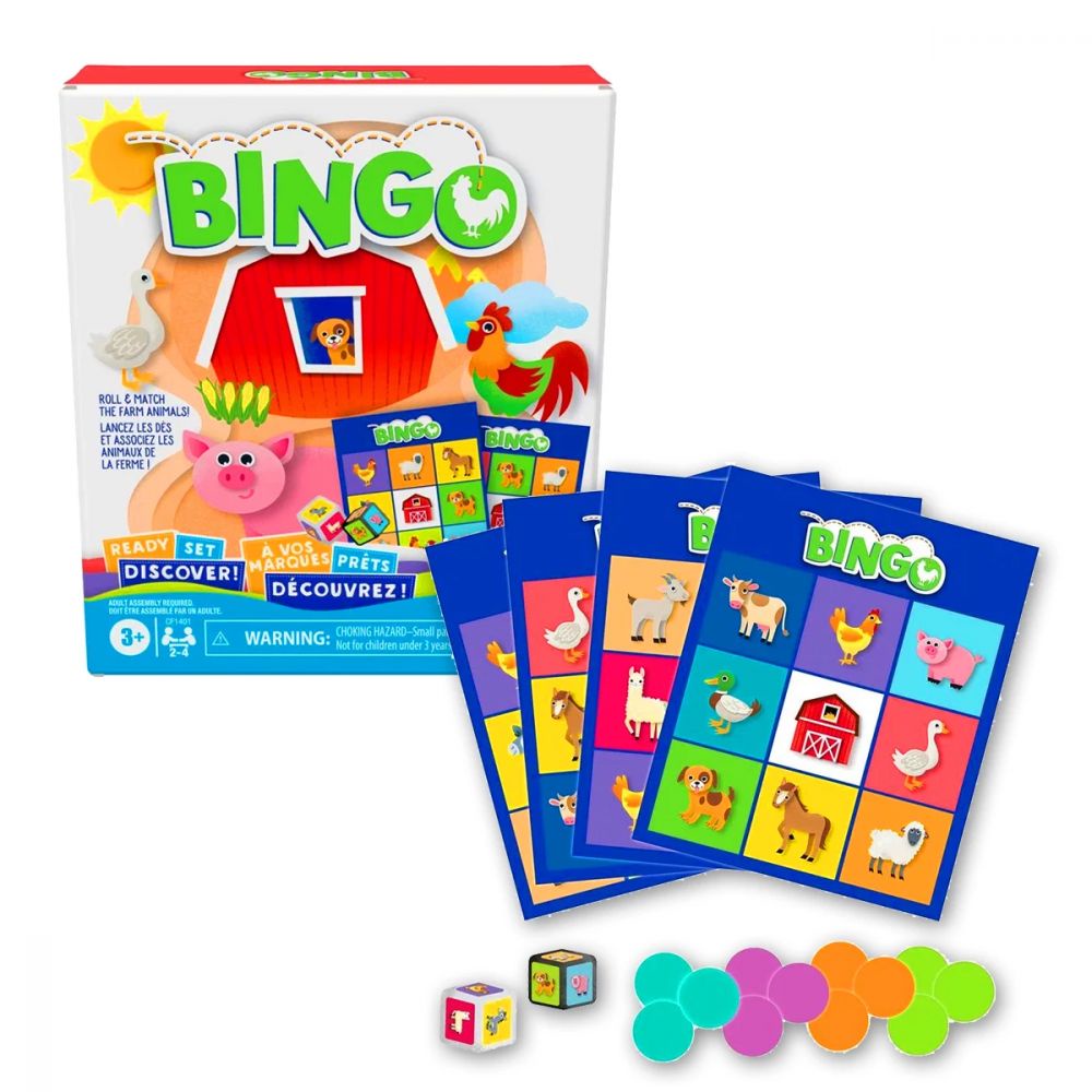Jogo Infantil Bingo Dos Animais da Fazenda - Hasbro | Shopee Brasil
