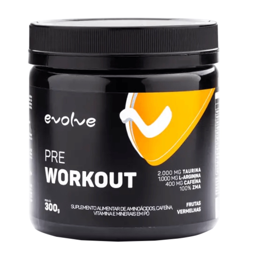 Pre workout 300g - Evolve | Shopee Brasil