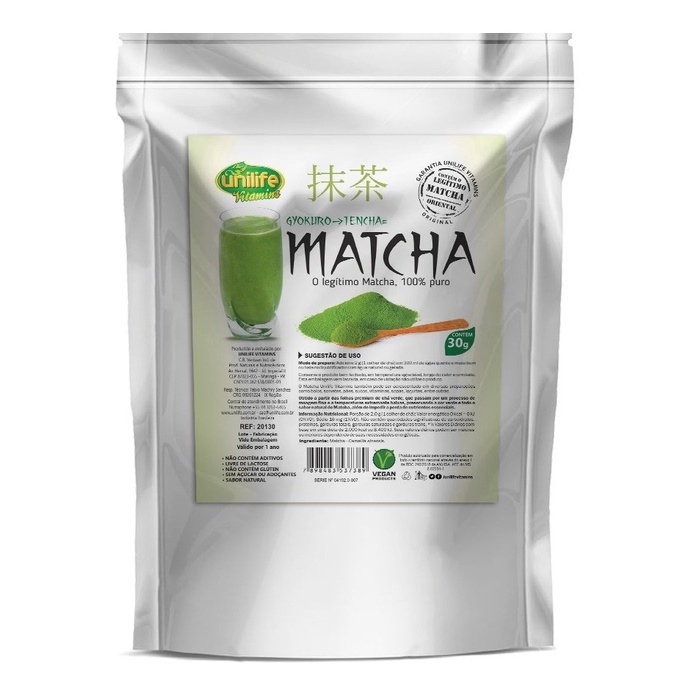 Matcha Legitimo Premium 100% Puro Original Cha Em Po 30g | Shopee Brasil