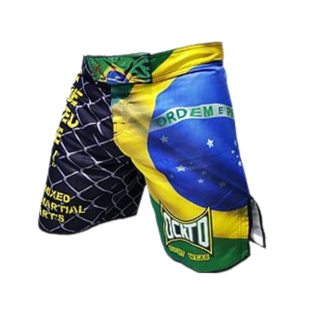 Short Bermuda MMA Brasil Ockto | Shopee Brasil