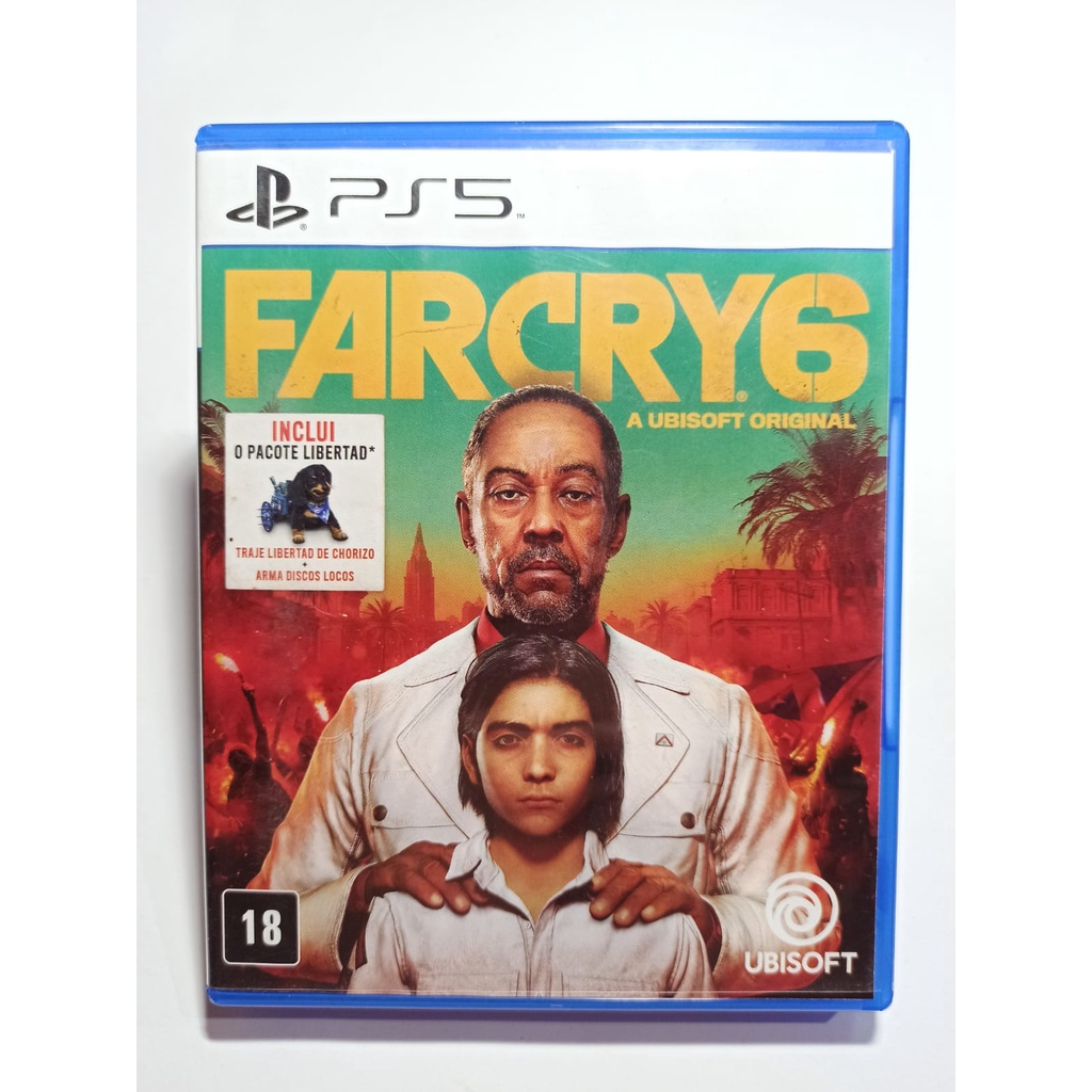 Far Cry 6 Ps5 Midia Fisica Shopee Brasil