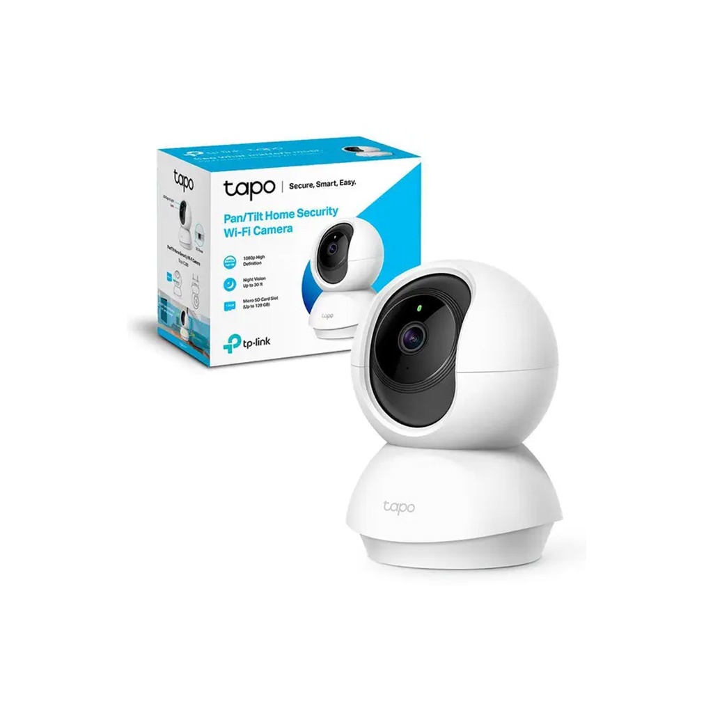 Câmera de Segurança Residencial Wi-Fi e Pan/Tilt Tapo C70 | Shopee Brasil