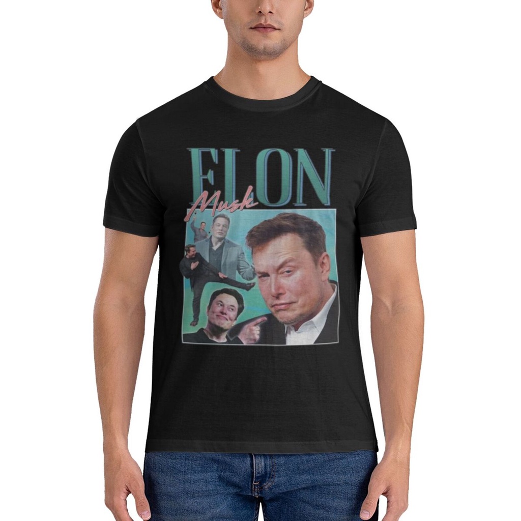 Elon Musk Homage Super Venda Camiseta Estilo Solto | Shopee Brasil