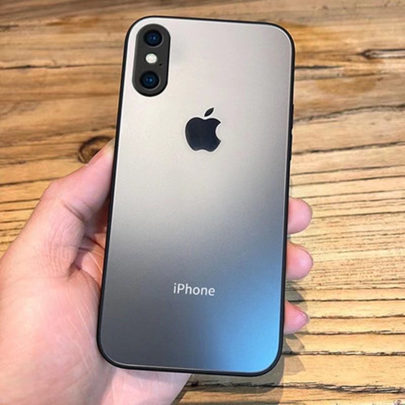 AG Estojo De Vidro Fosco Para iPhone 14 13 12 11 Pro max ProMax Plus ...