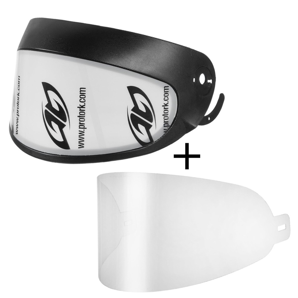 Kit Completo Capacete Sport Motos Viseira + Mascara De Viseira Barato ...