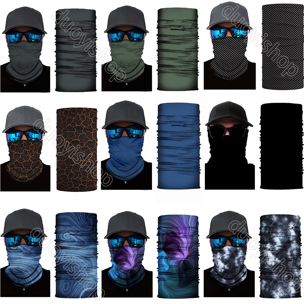 Bandana Turban Anti-Pó UV Buff Cabeça Scarf Face Motocicleta Esporte ...