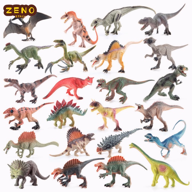 Dinossauro Zeno Figura Doll Tyrannosaurus Rex Spinosaurus ...