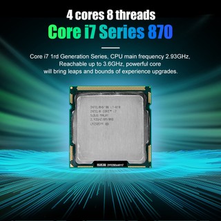 Processador Intel Core i7 870 Processador Quad Core 2.93GHz 95W LGA ...