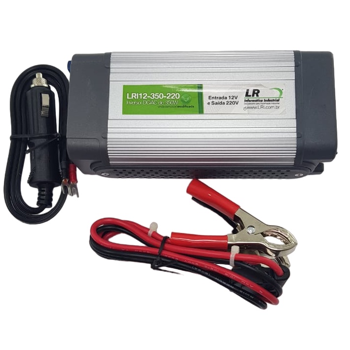 Inversor Tensao DC/AC 350W 12V 220V Onda Senoidal Modificada | Shopee Brasil