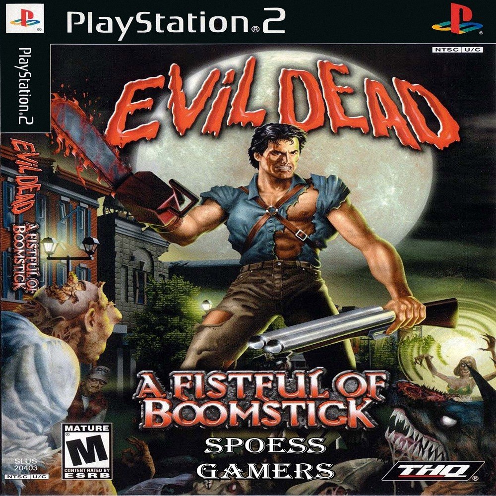 Jogo Evil Dead Ps2 A Fistful Of Boomstick Patch Terror | Shopee Brasil