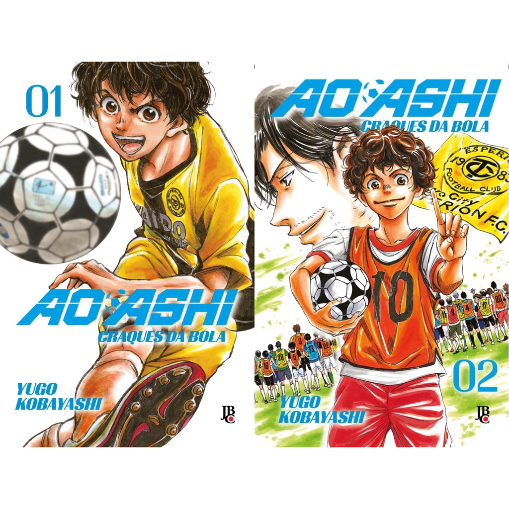 Kit Ao Ashi - Volumes 1 e 2 - Mangá Ao Ashi | Shopee Brasil