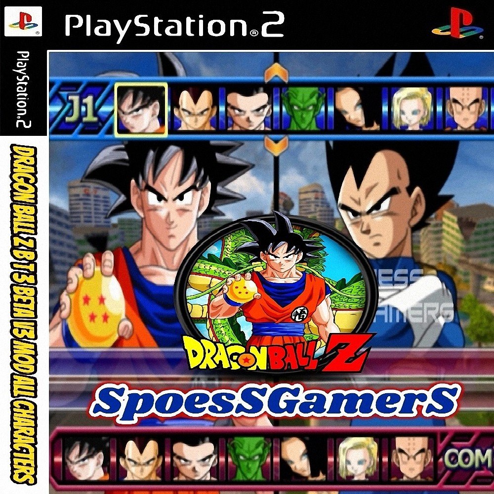Dragon Ball Ps2 Mod All Characters V3 Patch | Shopee Brasil