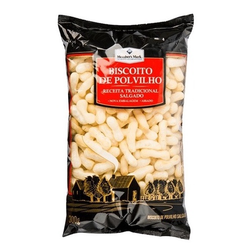 Biscoito De Polvilho Salgado Members Mark Pacote 300g | Shopee Brasil