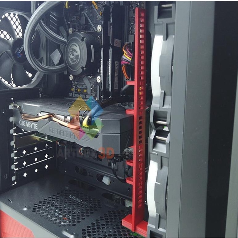 Suporte Ajustavel para Reforco Horizontal de ate 3 placas de Video para ...