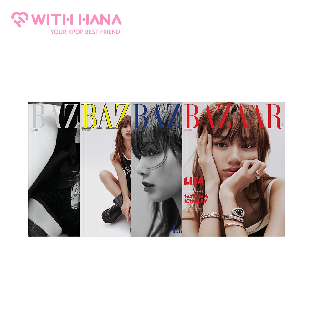 Harper's BAZAAR Korea 2023.06 Cover : BLACKPINK Lisa | Shopee Brasil