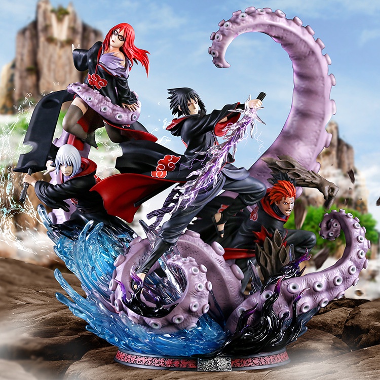 Sasuke Mizuki Kaoru Naruto Figura Figura GK Figura Modelo da Estátua ...
