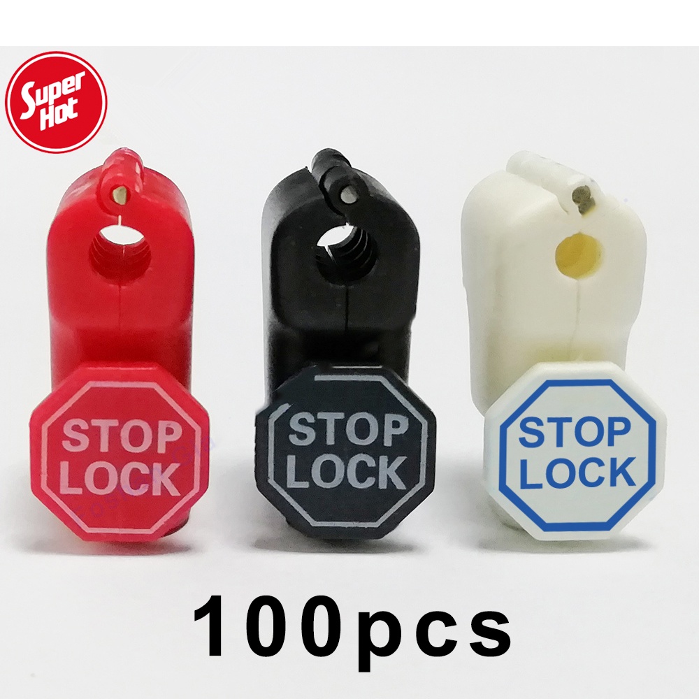 Novo 100pcs/lot Anti-Furto EAS Stop lock Para Exibição Da Loja ...