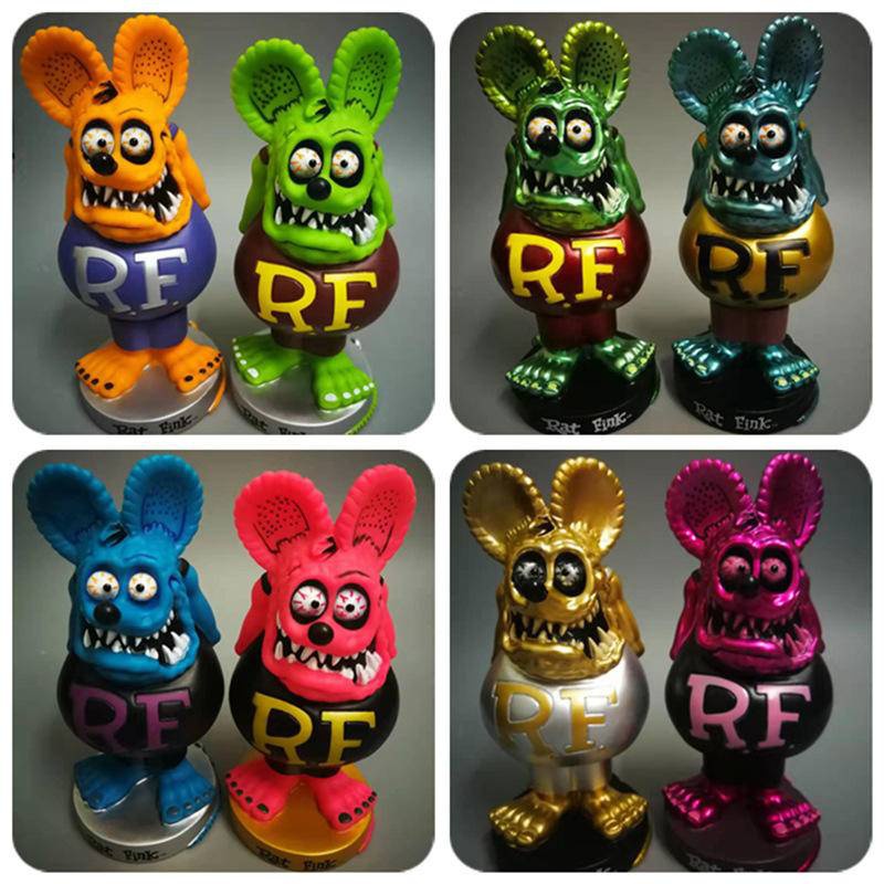 Rat Fink Figuar Roth Ed Big Daddy Funk Bobblehead Wacky Wobbler Box ...