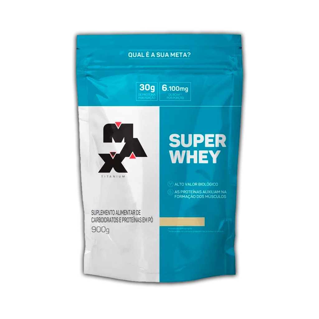 Super Whey 900g Refil Hipercalorico - Max Titanium | Shopee Brasil