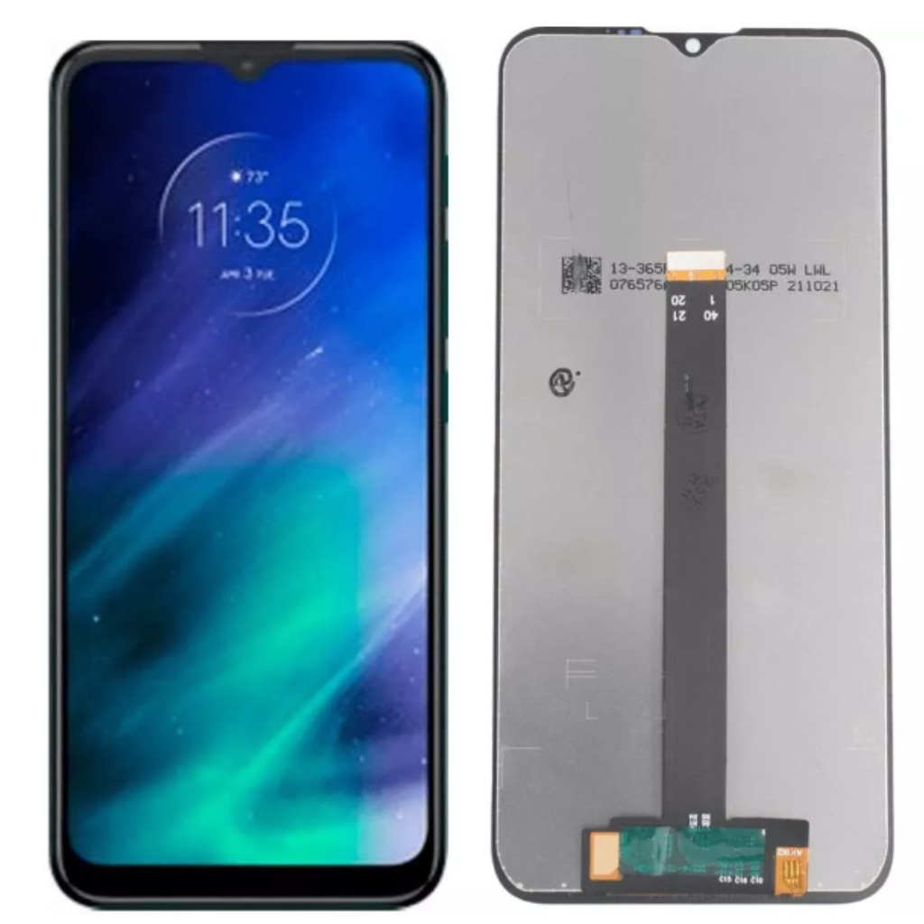 Kit Tela Display Lcd Touch Screen Para Moto One Fusion XT2073 + Bateria ...