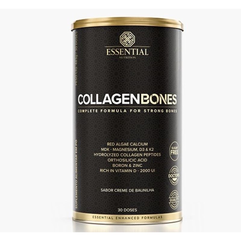 Collagen Bones - Essential Nutrition Nutricao Dos Ossos 483g | Shopee ...